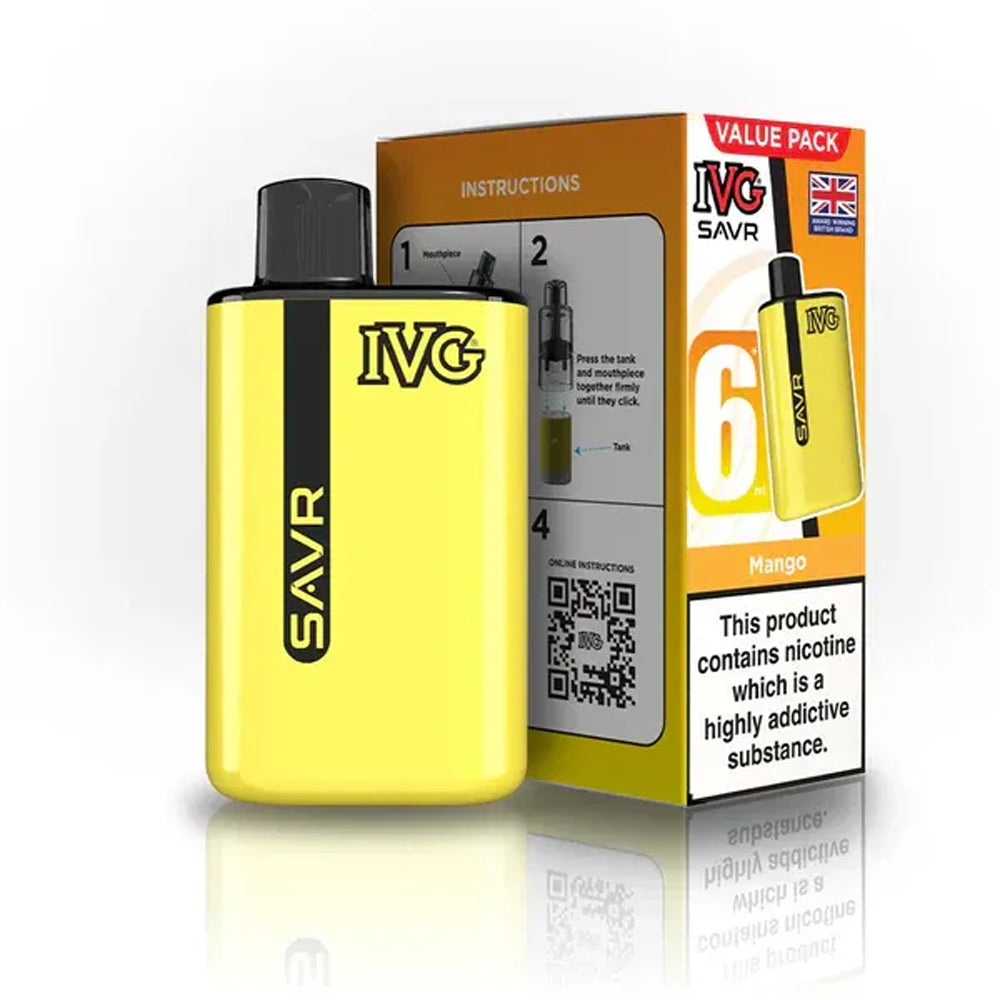 IVG SAVR 3000 Prefilled Pod Vape Kit TPD Compliant - Box of 5 – Vape Vaze